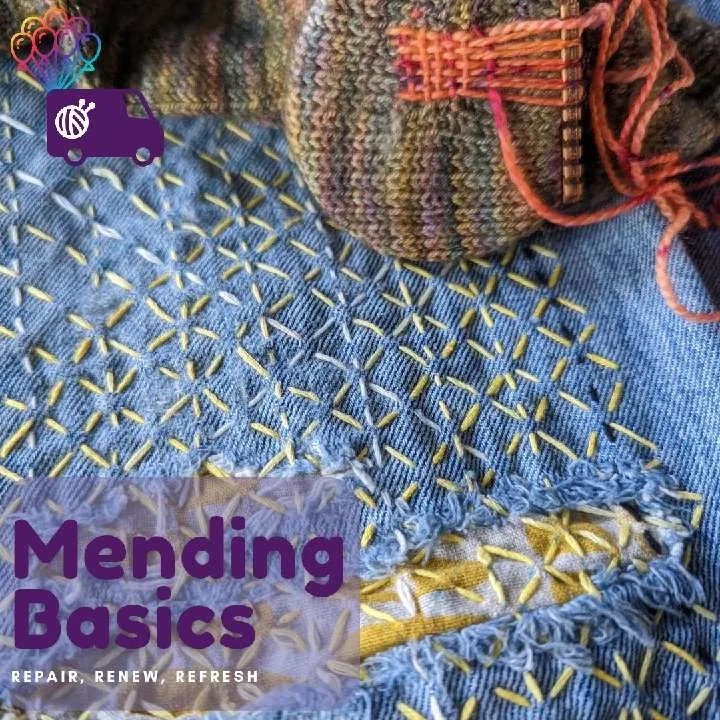 Mending Basics - Fiber Arts on 4th
